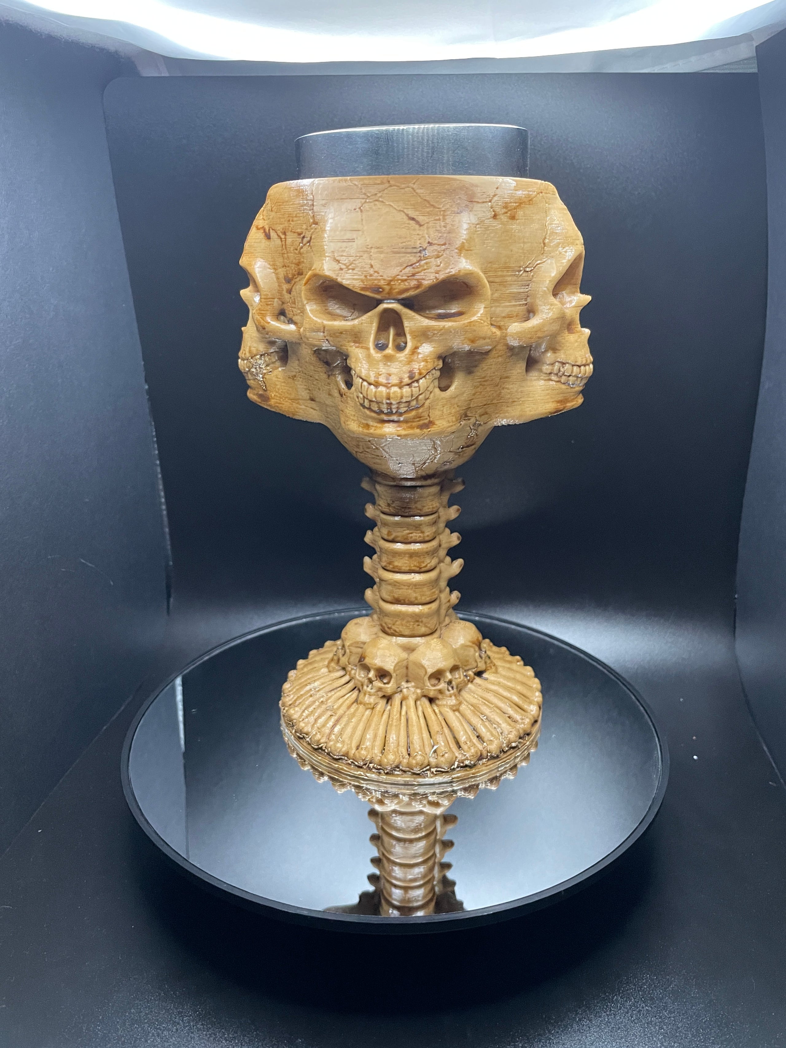 Multi skull chalice | Layer by Layer 3D Printing, LLC